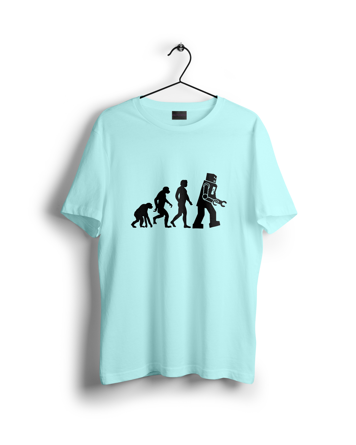 Human Evolution Oversized T-shirt | VELVETNOVA