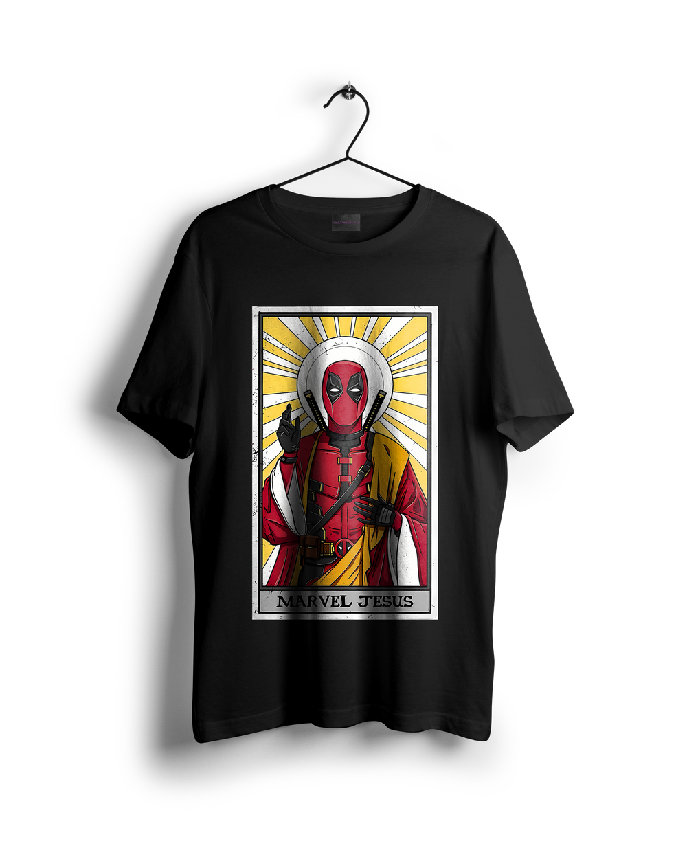 Deadpool Marvel Jesus Oversized T-shirt | VELVETNOVA