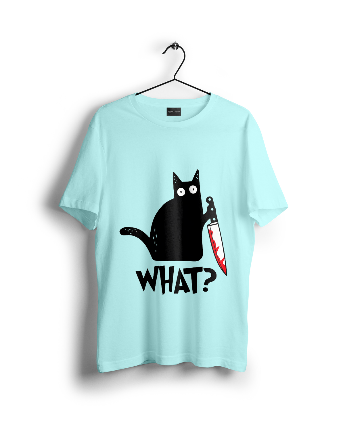 Murder Cat Oversized T-shirt | VELVETNOVA